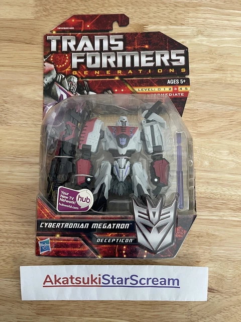 Transformers Generations Wfc Cybertronian Megatron Deluxe Class Vhtf 5686
