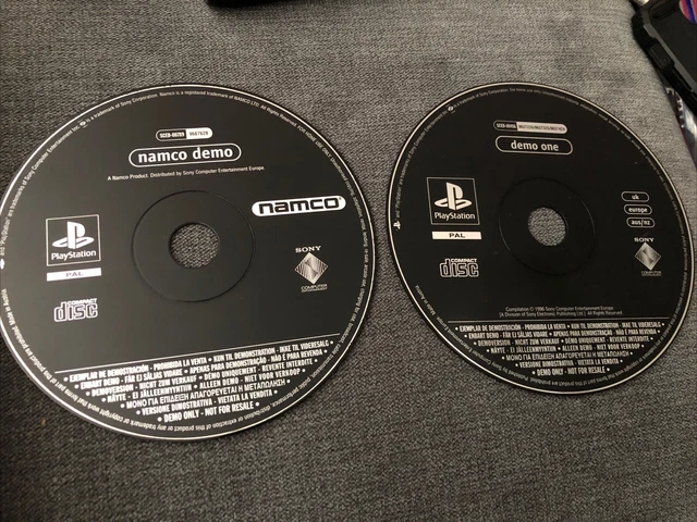 TWO SONY PLAYSTATION One PS1 Demo Discs £7.99 - PicClick UK