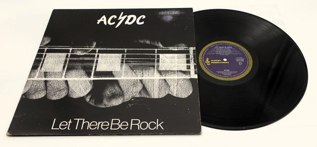 AC/DC LET THERE Be Rock Vinyl LP Record 1977 OZ Blue Roo Alberts 1st Press VG+ $799.00 - PicClick AU