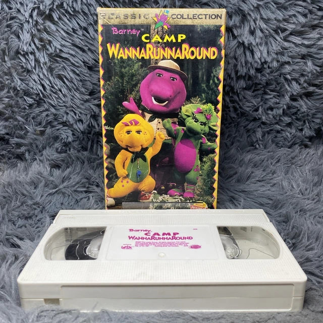BARNEY'S BARNEY CAMP WannaRunnaRound Classic Collection VHS 1997 ...