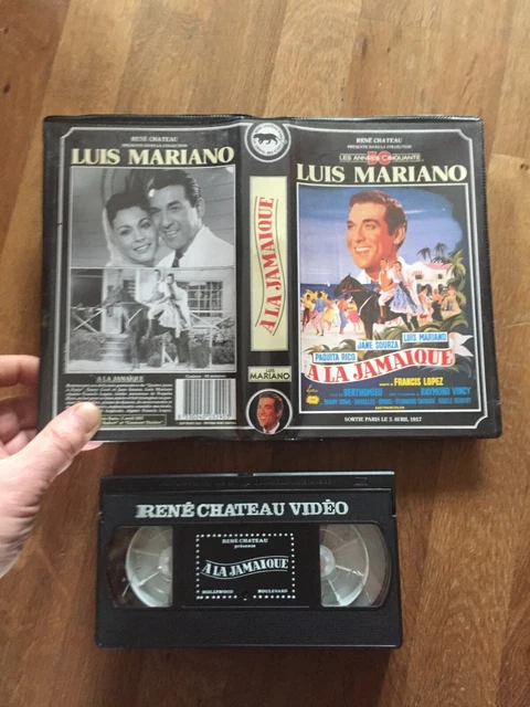 CASSETTE VIDEO VHS CINEMA RENE CHATEAU a la jamaique luis mariano jane sourza 1 EUR 5,00 ...
