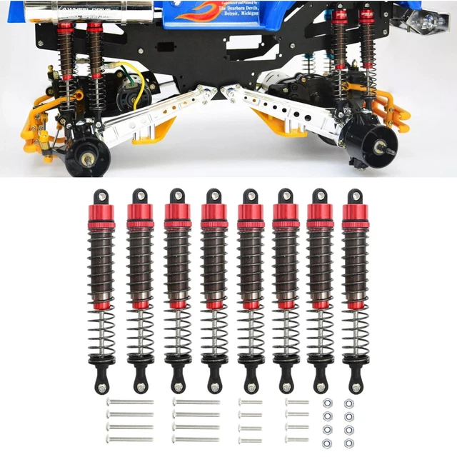 ALUMINUM-OIL SHOCK DAMPER for TAMIYA Clod buster/bullhead RC Car ...