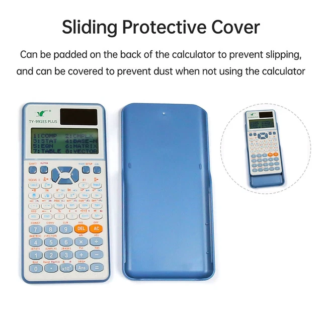 SCIENTIFIC CALCULATORS MATH Calculator With 417 Function HD Dot Displa ...