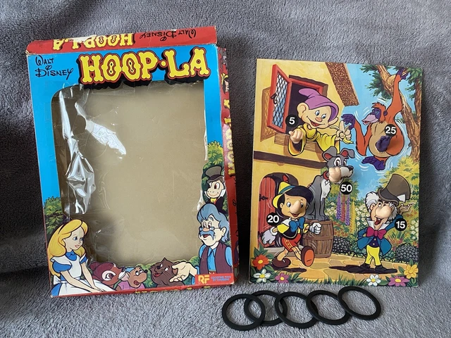 VINTAGE WALT DISNEY HOOP-LA Game £7.99 - PicClick UK