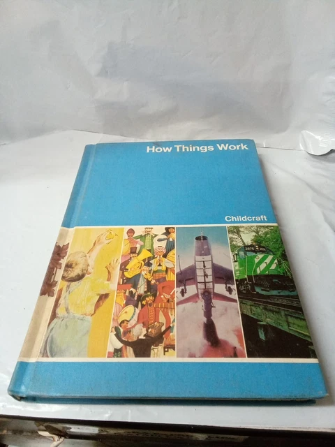 VINTAGE CHILDCRAFT THE How and Why, How Things Work Book Vol 7 ...