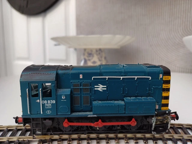 BACHMANN 'OO' GAUGE 30-125 Br Blue Class 08 Shunter #08839 Locomotive £ ...