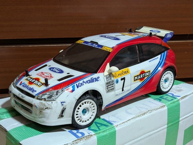 TAMIYA XV-02PRO RC Car Full Titanium Screws Ford Focus Rally Body Mecha ...