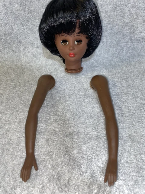 CODEG CORINNE FASHION Doll Black Head Arms Only £14.99 - PicClick UK