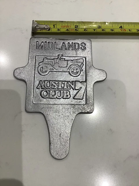 CLASSIC MOTOR CLUB car badge. Midlands Austin Seven Club £15.00 ...