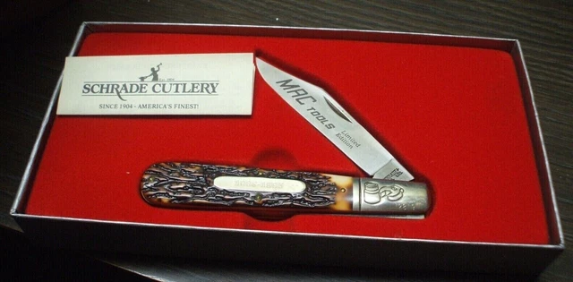 SCHRADE CUTLERY - MAC TOOLS 47th Anniversary Limited Edition Knife ...
