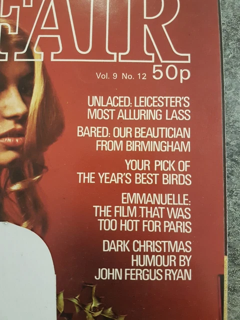 MAYFAIR MAGAZINE VOL.9 no.12 -100th Issue,Tricia Gray,Marilyn Looms ...