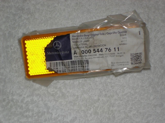 GENUINE MERCEDES BENZ (A0005447611) Mp4 Actros Side Marker Led Lamps. £ ...