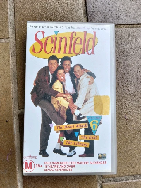 SEINFELD VHS CASSETTE Tape $6.00 - PicClick AU