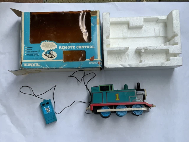 VINTAGE ERTL 1985 Thomas The Tank Engine Friends Remote Control Working ...