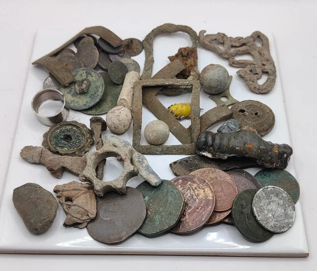 JOB LOT OF Metal Detecting Finds £2.99 - PicClick UK