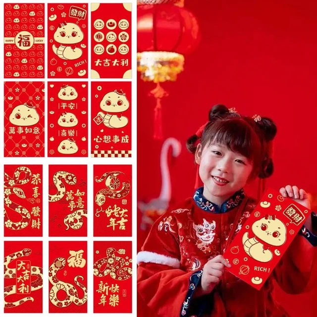 2025 YEAR OF the Snake Red Packet 2025 NEW B E S T L4M2 $5.99 - PicClick AU
