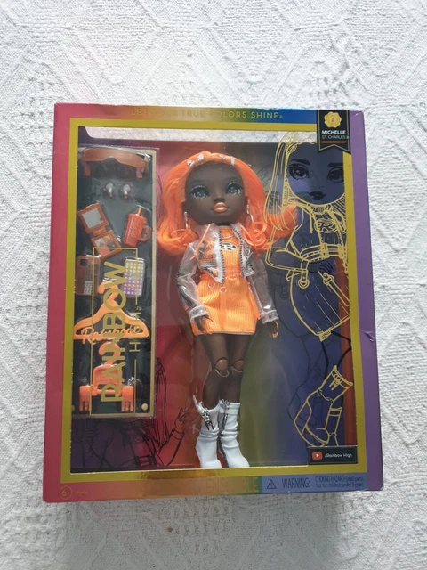 RAINBOW HIGH MICHELLE St.Charles Orange Fashion Doll Brand New In Box £ ...