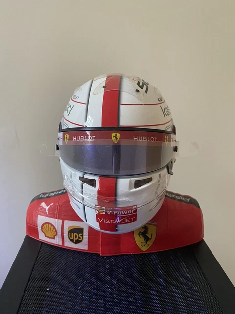 CHARLES LECLERC 1/2 Scale Helmet Formula 1 2020 Custom Made With Extras ...