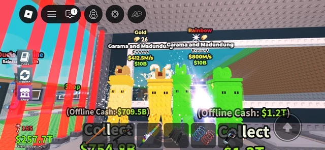 STEAL A BRAINROT Secret Gold Garama and Madundung 412.5M/s £33.00 ...