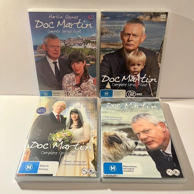 DOC MARTIN COMPLETE Series 6 7 8 9 DVD Region 4 Martin Clunes Comedy ...