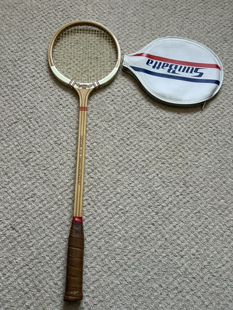 VINTAGE DUNLOP MAXPLY Fort Squash Racket Wooden International S.G ...
