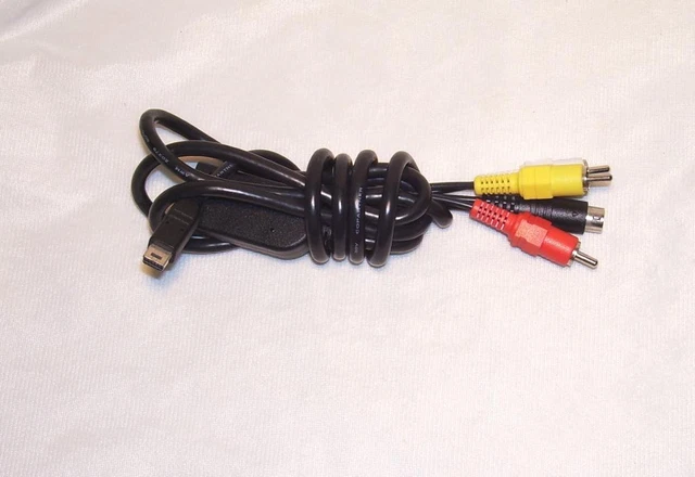 JVC AV CABLE S/AV Audio Visual Lead MiniDV Camcorder GR-D240 GR-DX77 ...