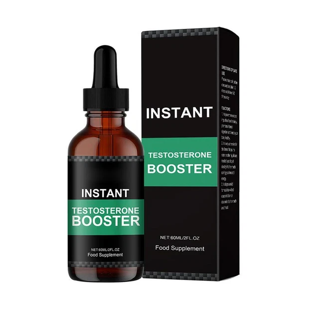 TESTOSTERONE BOOSTER DROPS - Increase Energy, Improve Muscle Strength ...