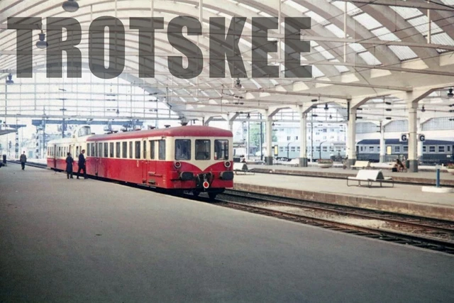 35MM SLIDE SNCF French Railway Diesel Railcar c1975 Original French £3. ...