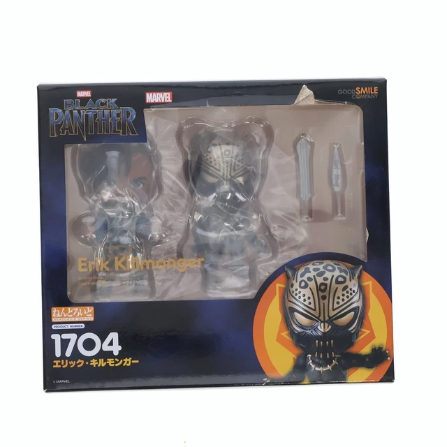 FIGURINE MOBILE FIG Nendoroid 1704 Eric Killmonger panthère noire Good ...