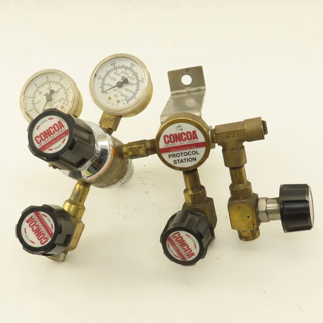 CONCOA 6012324-01-320 DUAL-STAGE Regulator Compressed Gas Regulator EUR ...