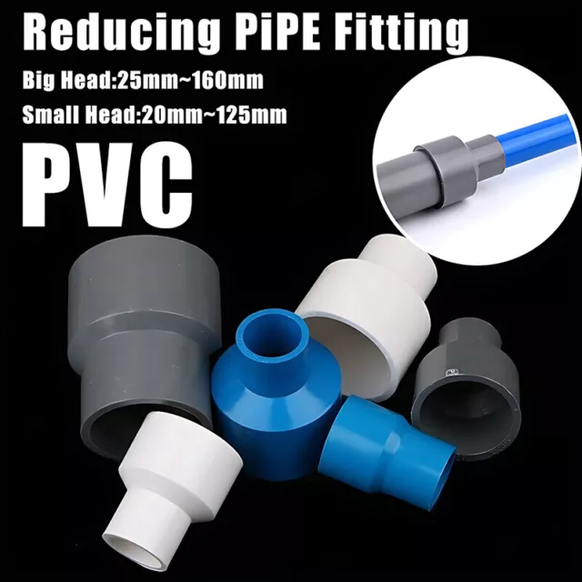 Pvc Reducing Pipe Fitting Concentric Reducer Connector Socket Coupling