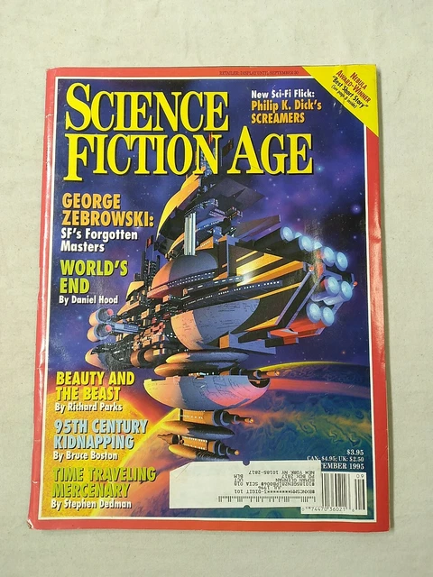 SCIENCE FICTION AGE Magazine Sci Fi September 1995 Screamers George ...