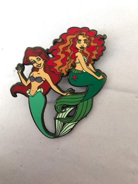 ÉPINGLE FANTASTIQUE SIRÈNE Merida et Ariel Pixar Brave LE 100 EUR 54,02 ...