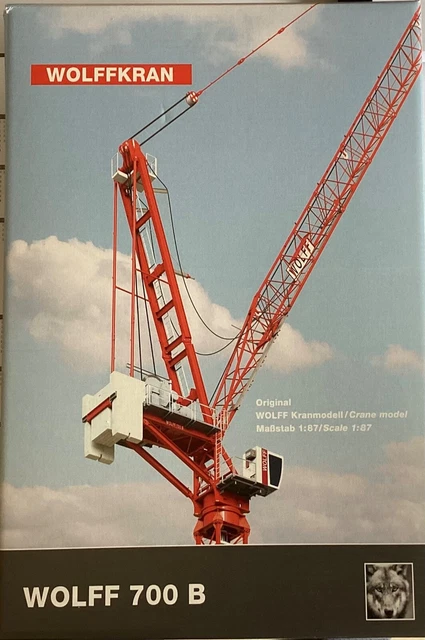 WOLFFKRAN WK 700 B Wolff Kran Conrad Modell. Wolff Kran Heilbronn EUR ...