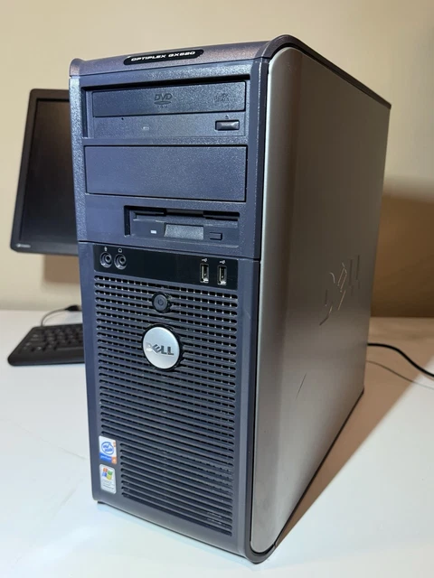 DELL OPTIPLEX GX520 MT PC Intel Pentium 4 2.8Ghz, 4GB RAM, No HDD, No ...