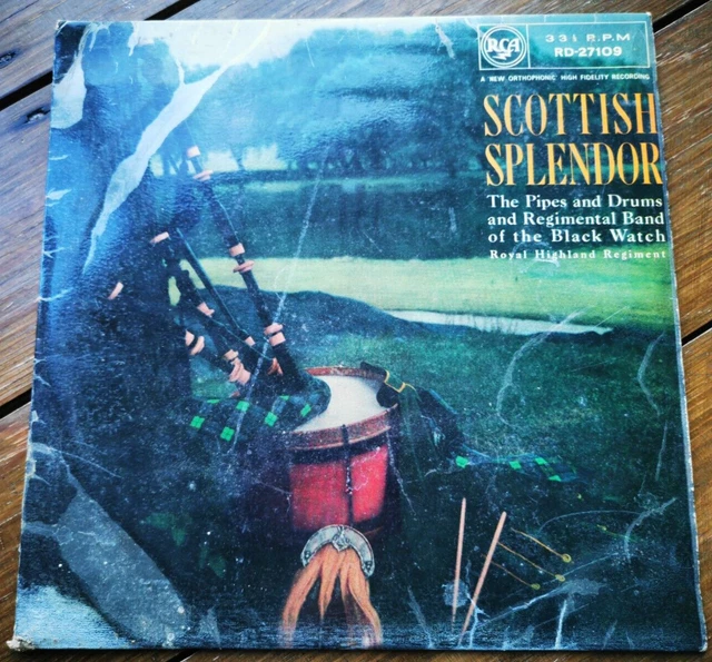 THE REGIMENTAL BAND And Pipes And Drums Of The Black Watch Scottish ...