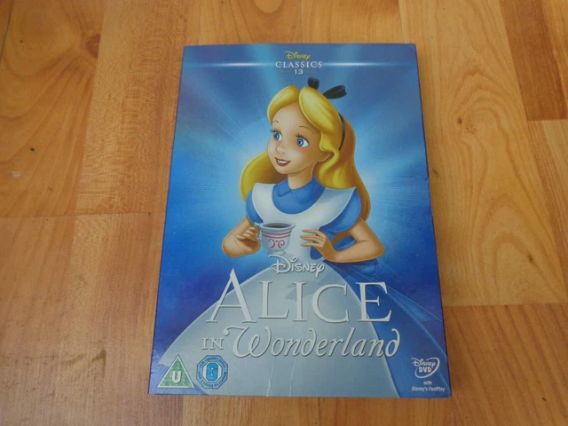 DISNEY CLASSICS NUMBER 13 Alice In Wonderland Dvd Limited Edition O ...