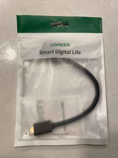 UGREEN ADAPTER CABLE HDMI Adapter (Female) - Mini HDMI (Male) 4K 60 Hz ...