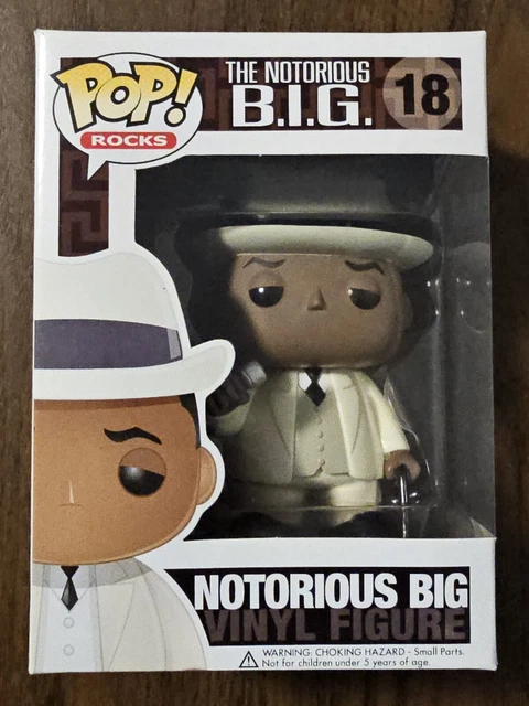 FUNKO POP! ROCKS The Notorious B.I.G. Notorious BIG 18 Vinyl Rare Authentic $300.00 - PicClick CA