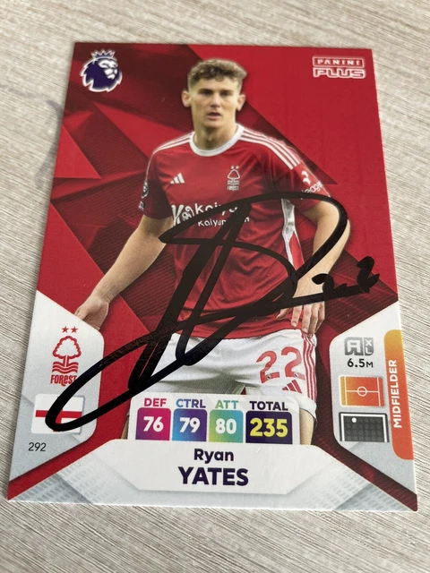 MATCH ATTAX 2023 24 RYAN YATES Nottingham Forest SIGNED £2.99 - PicClick UK