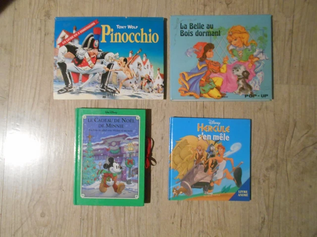 LOT DE 4 Livres Animes Pop Up EUR 19,90 - PicClick FR