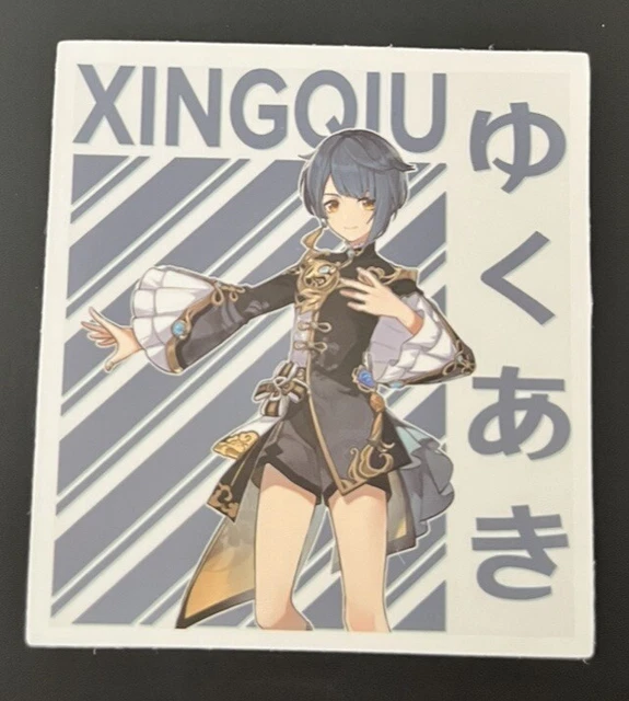 GENSHIN IMPACT XINGQIU Waterproof Sticker Anime Gacha Game $2.00 ...