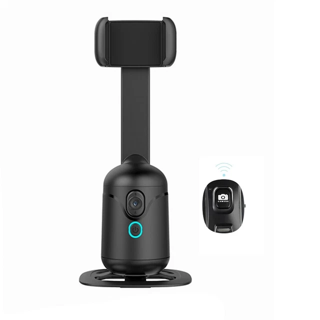 AI GIMBAL AUTO Face Tracking Tripod, 360° Rotating with Remote ...