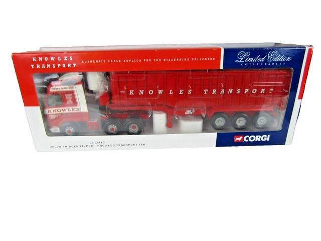 CORGI HAULIERS OF Renown 1:50 Volvo Fh Bulk Tipper – Knowles Transport ...