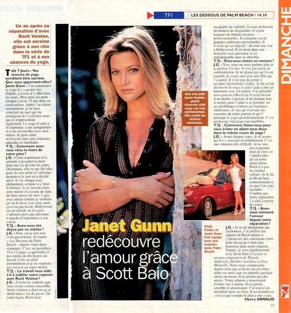 COUPURE DE PRESSE Clipping 1998 Janet Gunn (1 page1/3) EUR 3,50 - PicClick FR