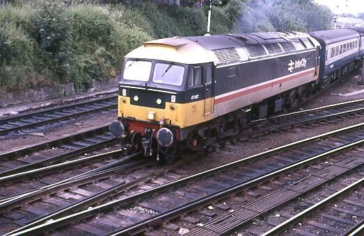 ORIGINAL COLOUR SLIDE of 47008 BR class 47 diesel loco £2.25 - PicClick UK