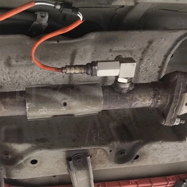 OXYGEN O2 90° Sensor Spacer Extender Adapter Bung Extension Catalytic ...