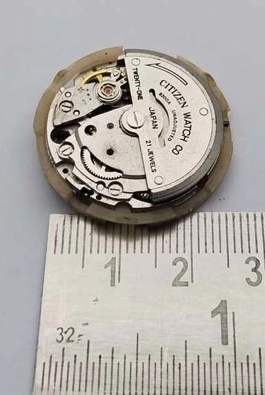 CITIZEN AUTOMATIC NON Working Watch Movement For Parts/Repair Work O ...