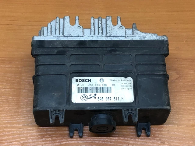 VOLKSWAGEN ENGINE CONTROL Module Motor Unit Ecu Bosch 0261203184 185 ...