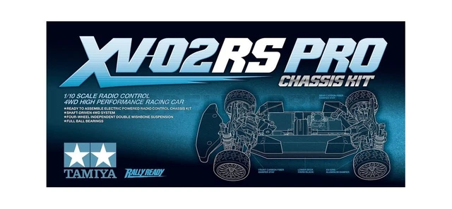 TAMIYA 58726 1/10 RC On-Road Chassis XV-02RS Pro £290.47 - PicClick UK